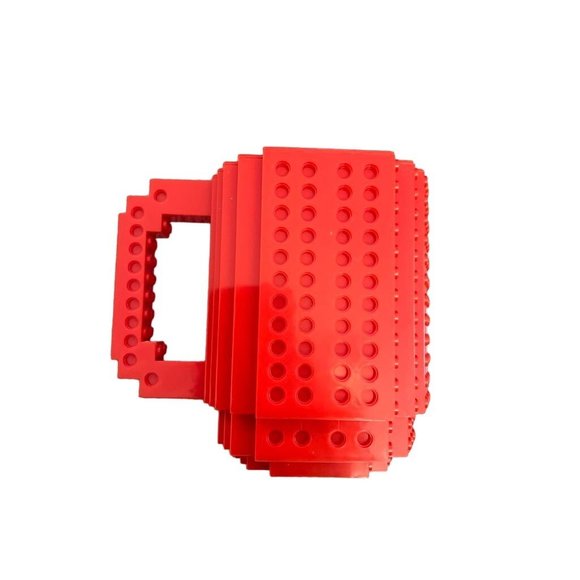 Toys | Lego Build On Brick Mug For Lego Red | Poshmark